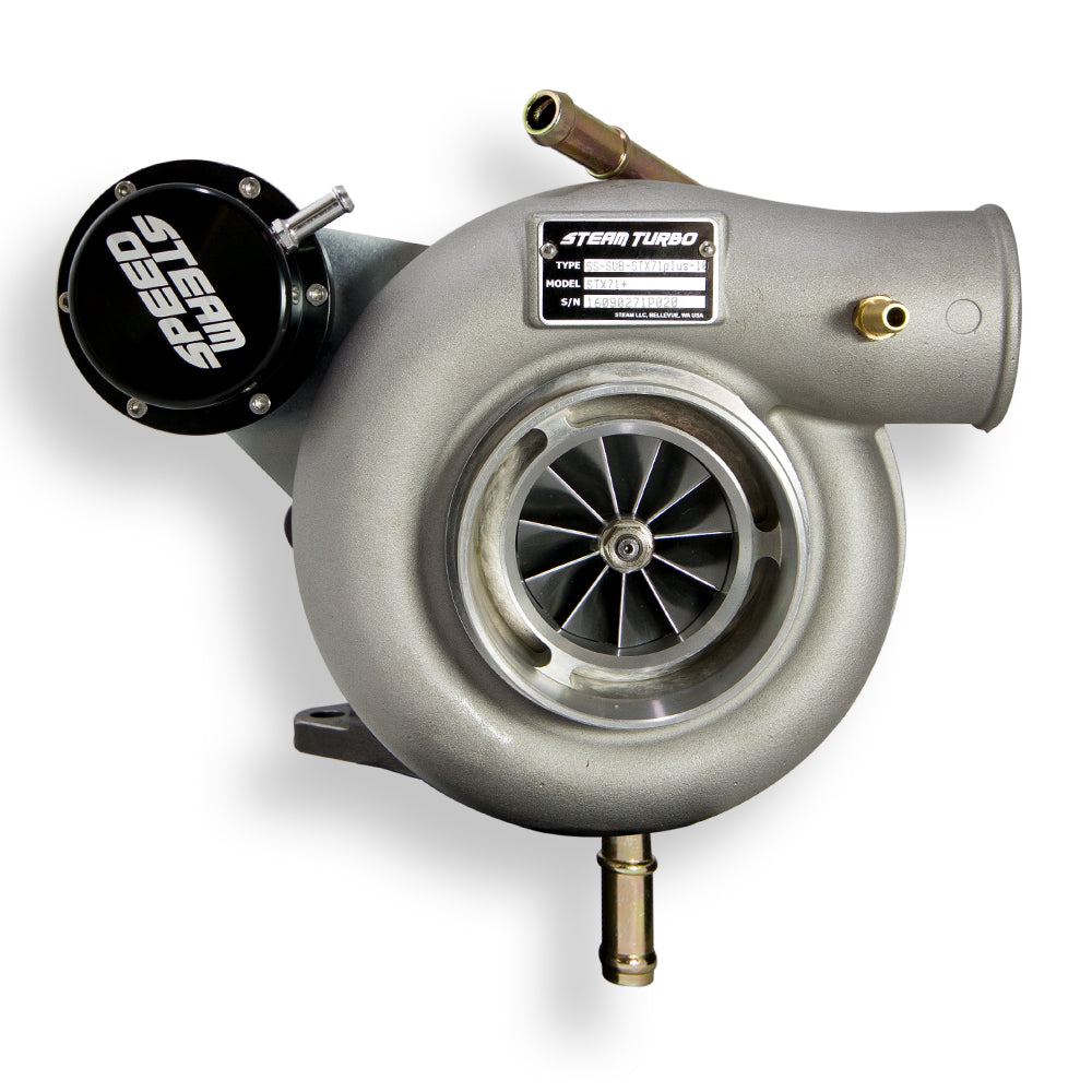SteamSpeed STX 71+ Turbo for Subaru WRX & STI 10cm² (ported) w/ 3" inl ...